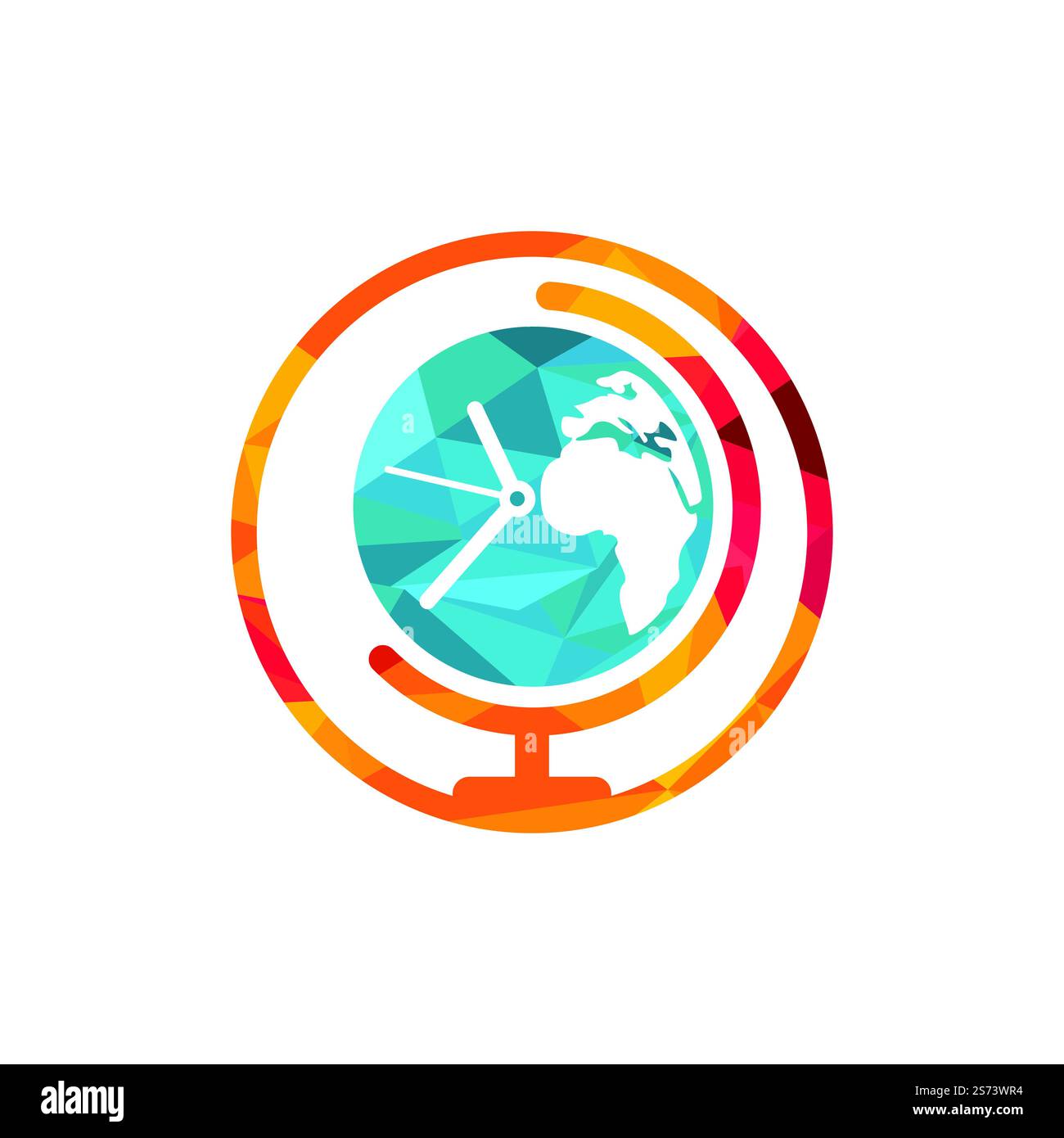 Time world vector logo design template. Time planet symbol or icon Stock Vector Image & Art - Alamy