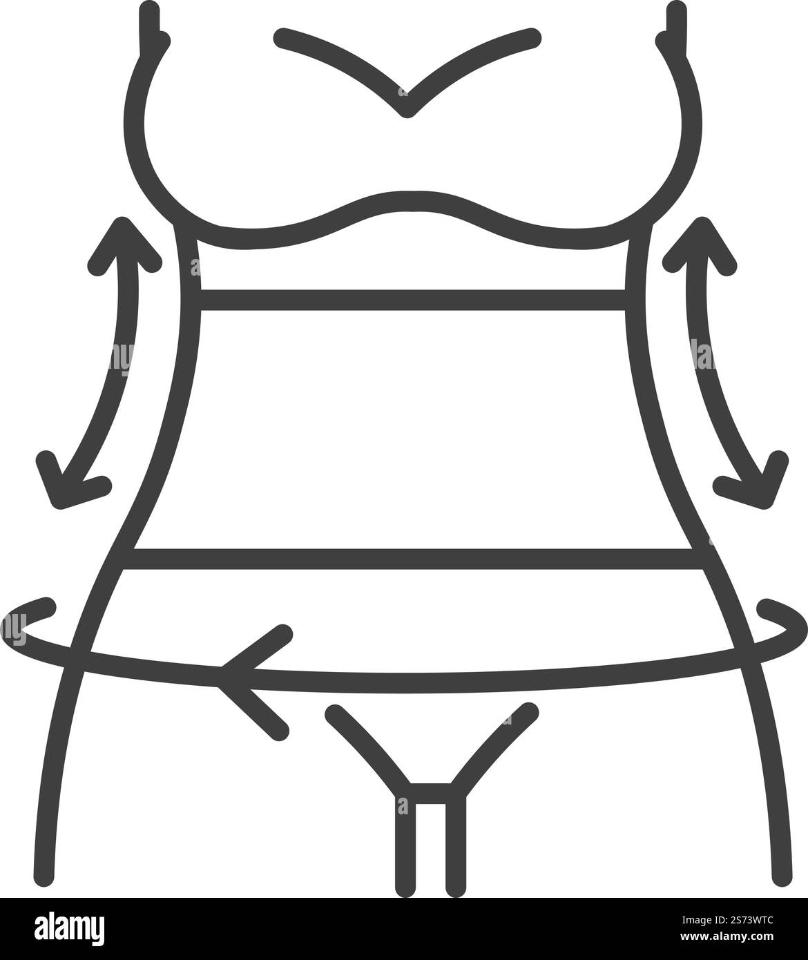 Women measurements and dimensions for clothes choosing and buying. Size chart, hips and waist ...