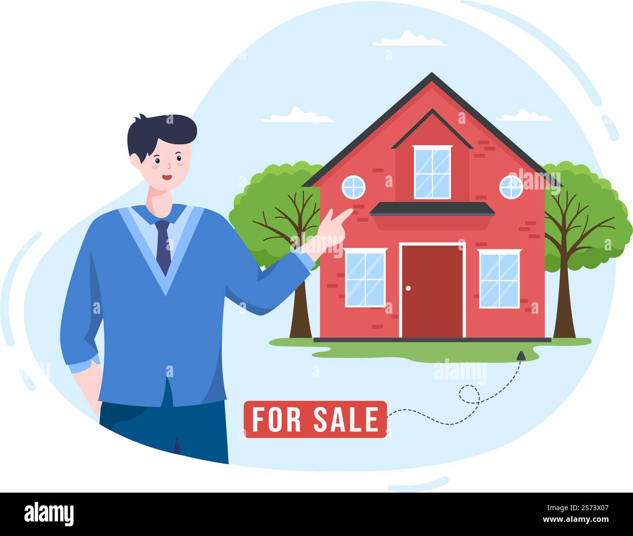 Land broker Stock Vector Images - Alamy
