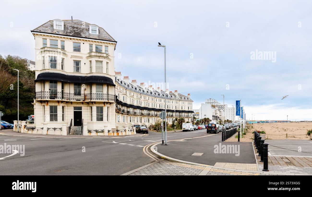Folkestone, United Kingdom - December 30, 2024: Typical seaside ...