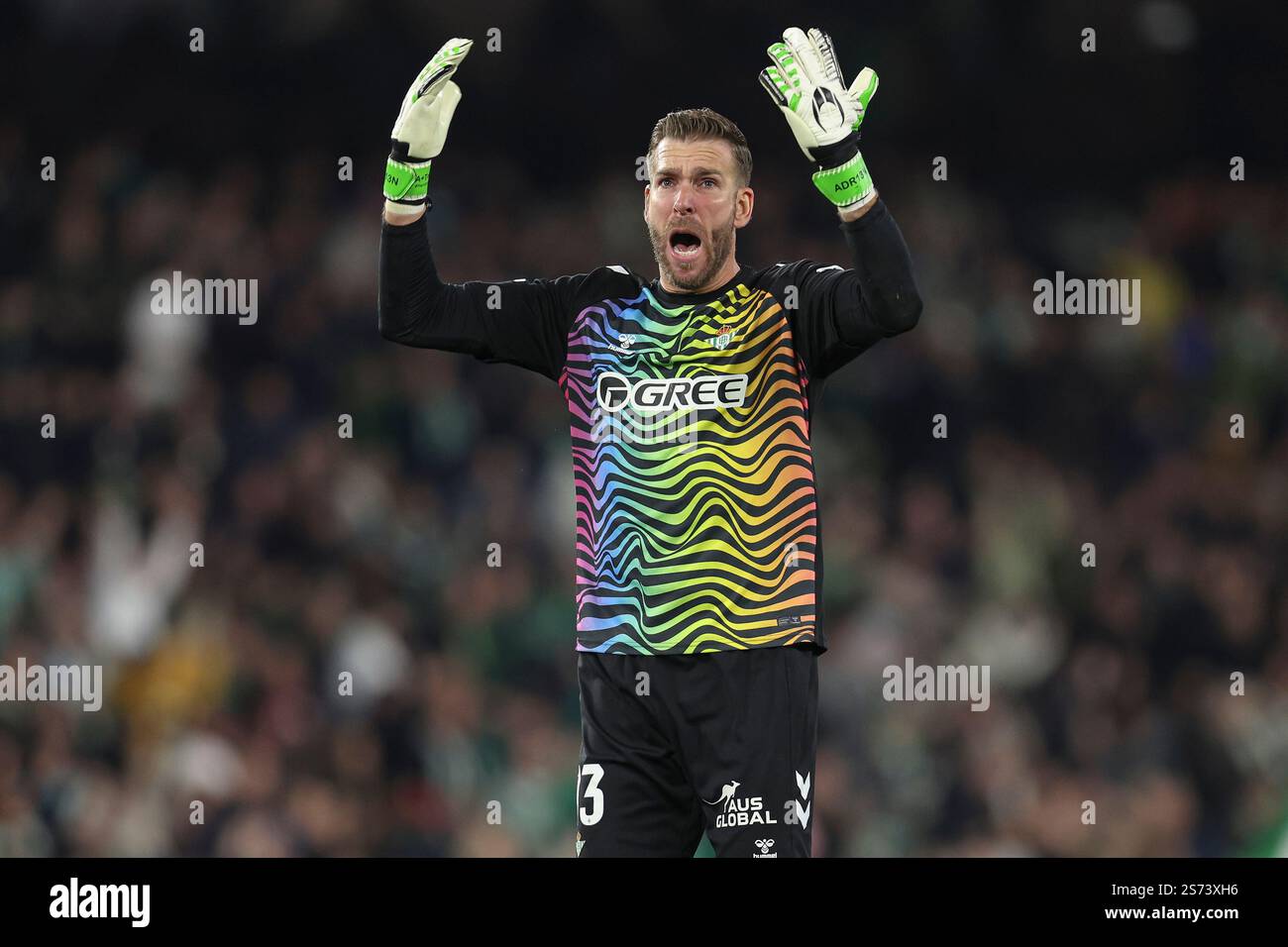 Sevilla, Spain. 18th Jan, 2025. Adrian San Miguel of Real Betis during ...
