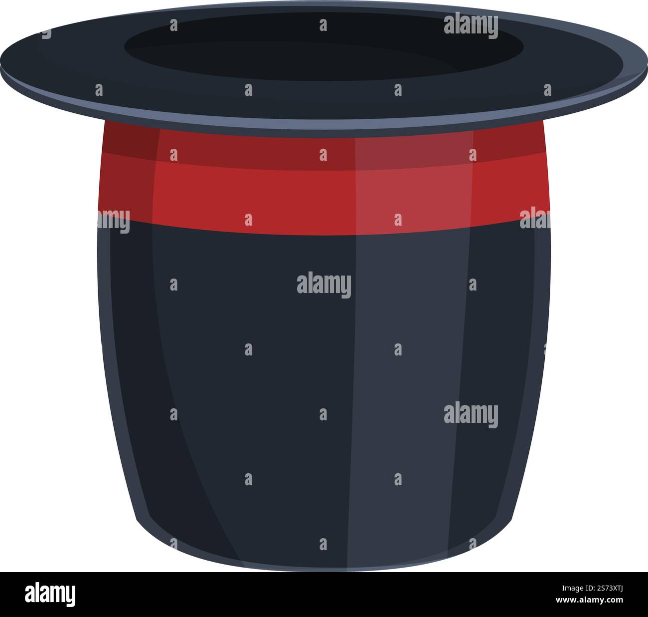 Magic top hat icon cartoon vector. Circus cap. Show rabbit. Magic top ...