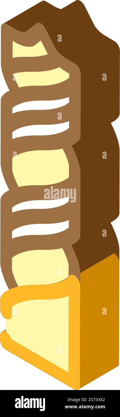 spur wood drill bit isometric icon vector. spur wood drill bit sign ...