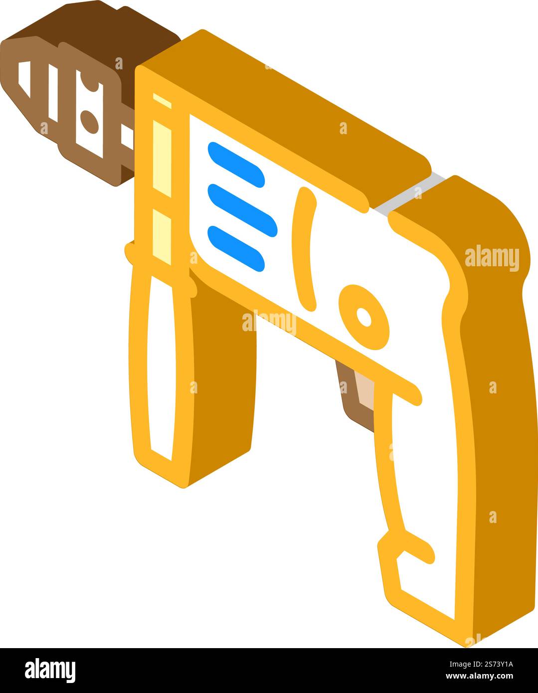 drill construction isometric icon vector. drill construction sign ...