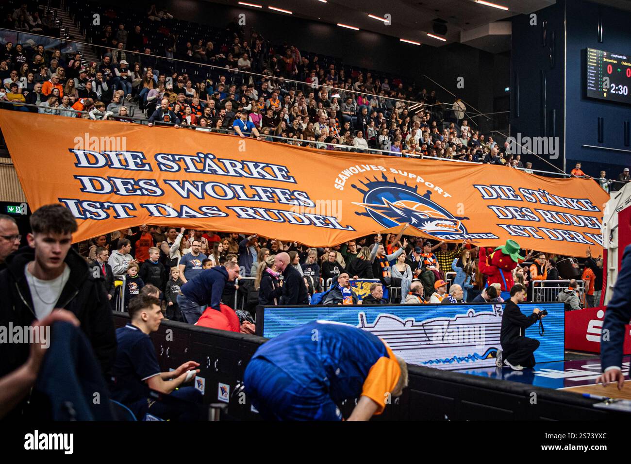 Rostock, Deutschland 18. Januar 2025: 1.BBL - 2024/2025 - Rostock ...