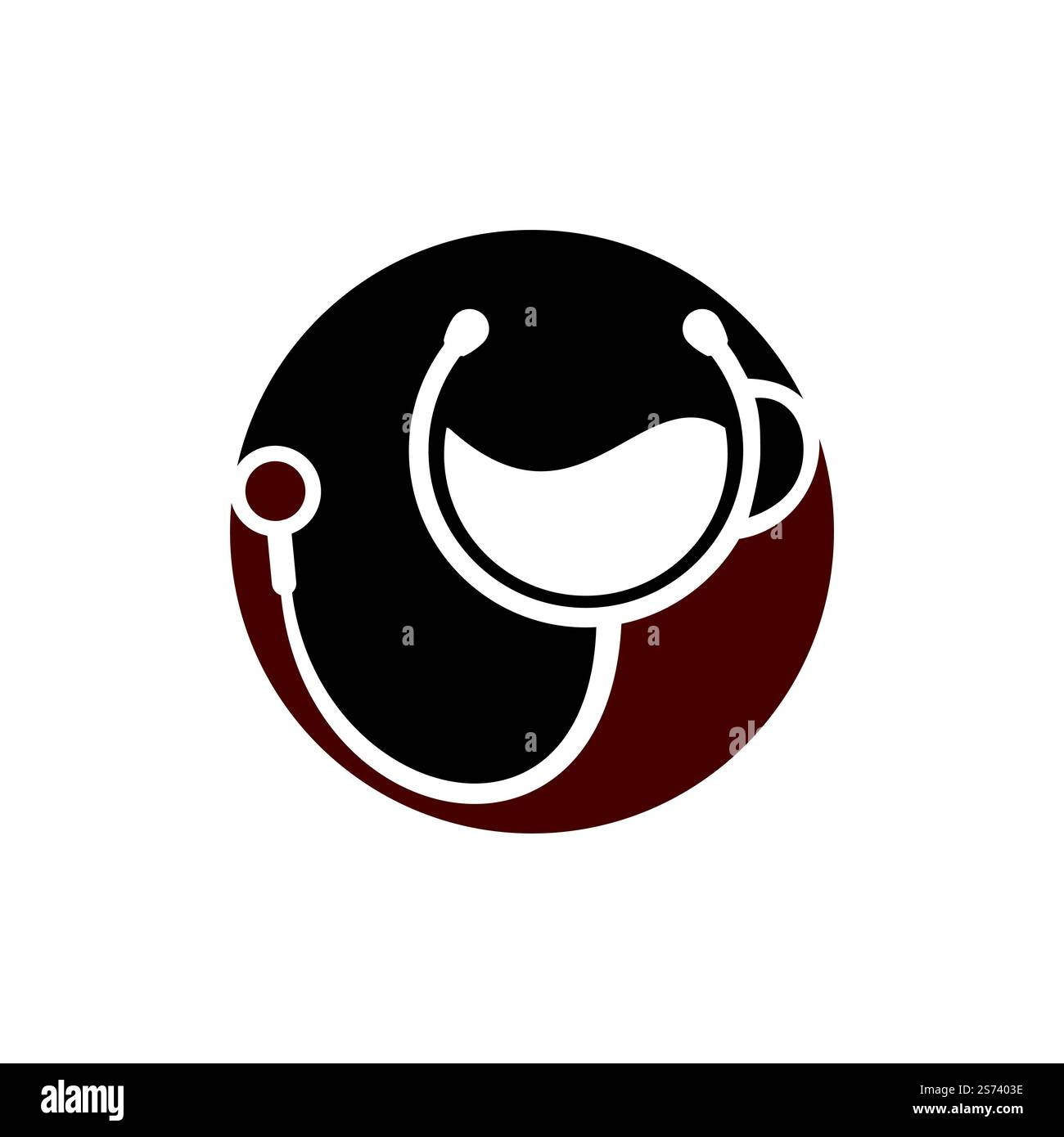 Healthy coffee vector logo design. Doctors stethoscope with coffee cup ...