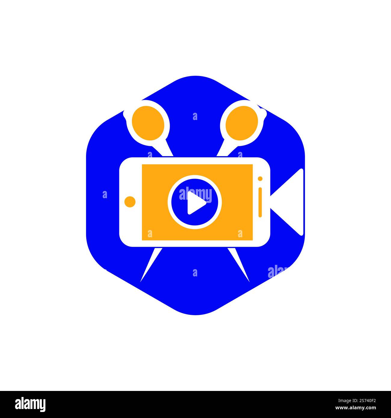 Movie film editor vector logo design. Video editing logo concept Stock ...