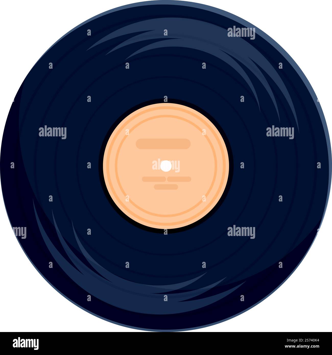 Vinyl disc icon cartoon vector. Audio tape. Music disco. Vinyl disc ...