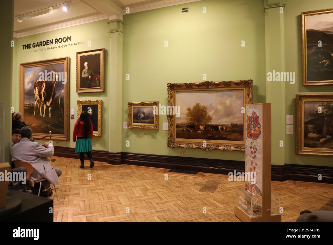 The Garden Room at The Beaney House of Art and Knowledge is the central ...