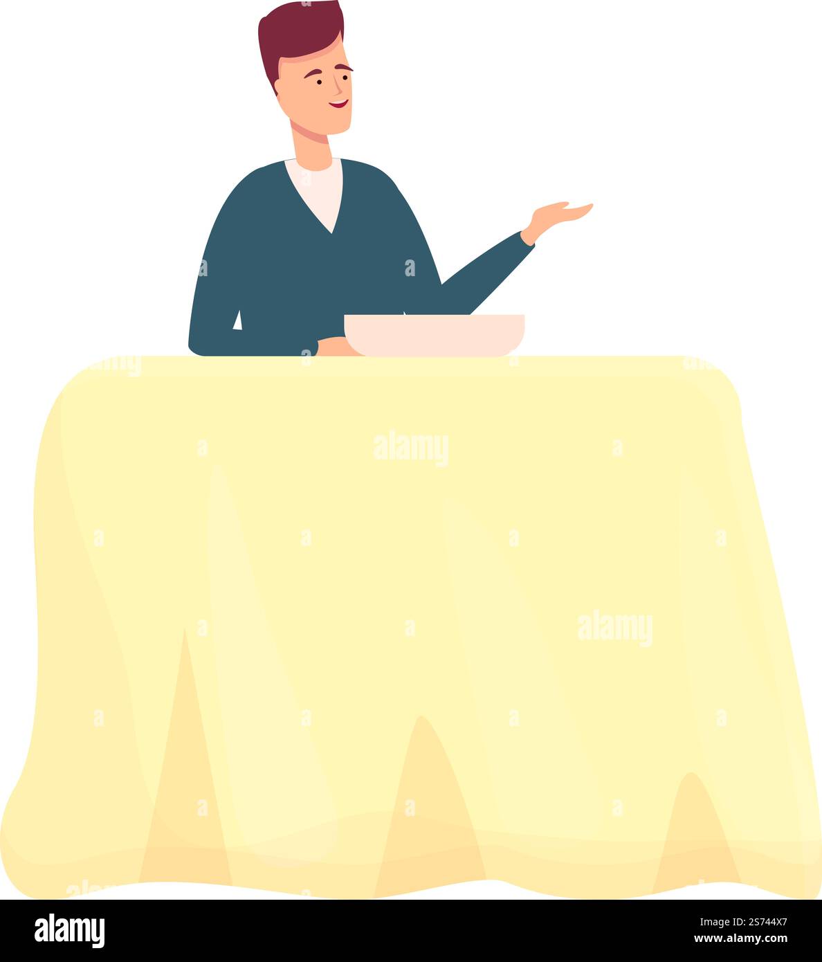 Food critic character icon cartoon vector. Drink review. Certificate ...