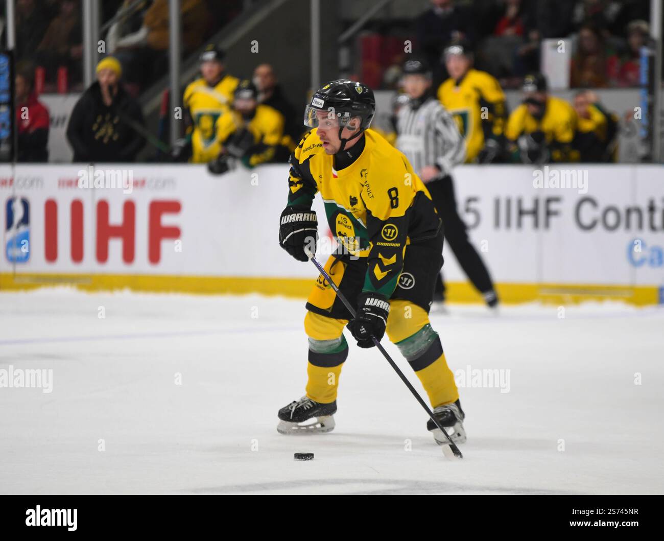 18th January 2025; Vindico Arena, Cardiff, Wales; IIHF Continental Cup ...