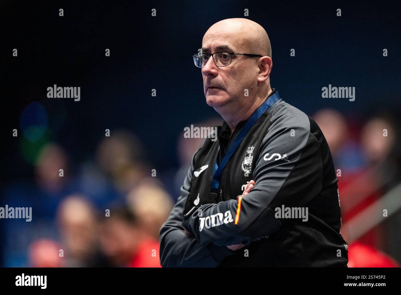 Head coach Jordi Ribera Romans of, Spain. , . during the 2025 IHF World ...