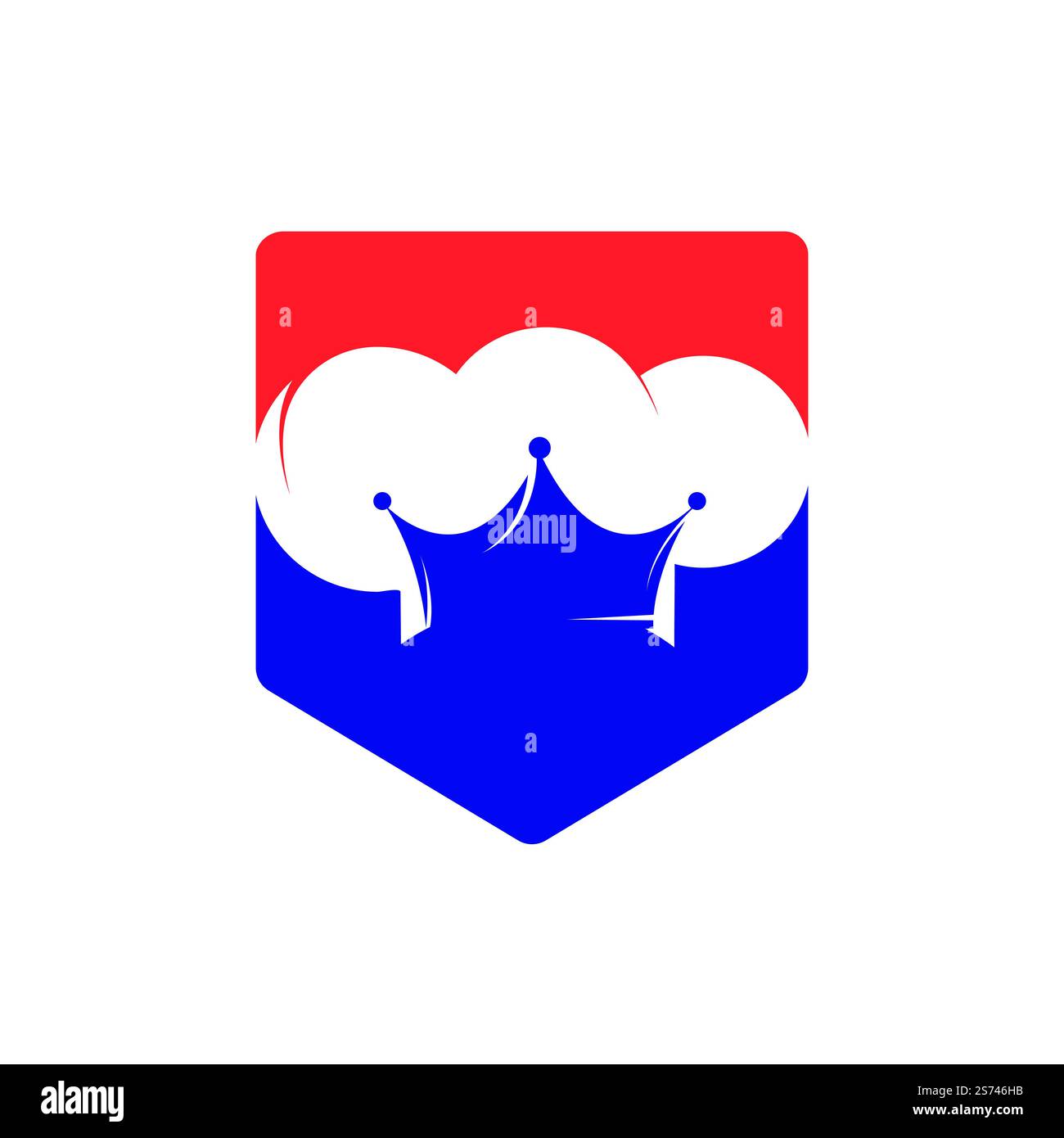 King chef vector logo design template. Chef hat and crown icon logo ...