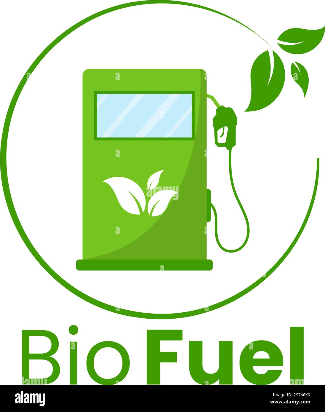 Biofuel Life Cycle of Natural Materials and Plants with Green Barrels ...