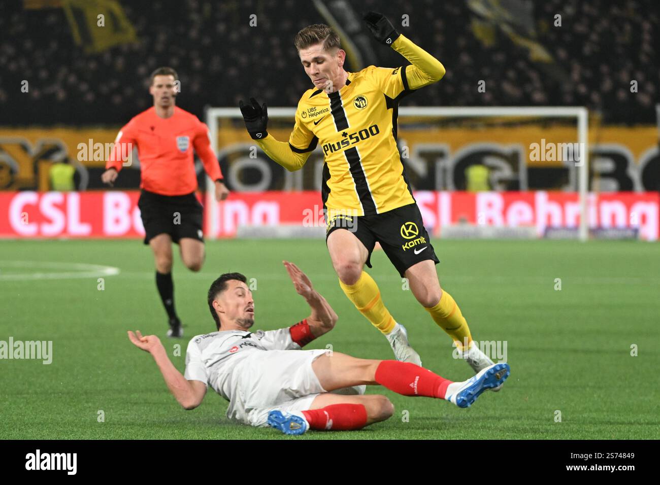 Bern, Switzerland. 18th Jan, 2025. January 18, 2025, Bern, Wankdorf ...