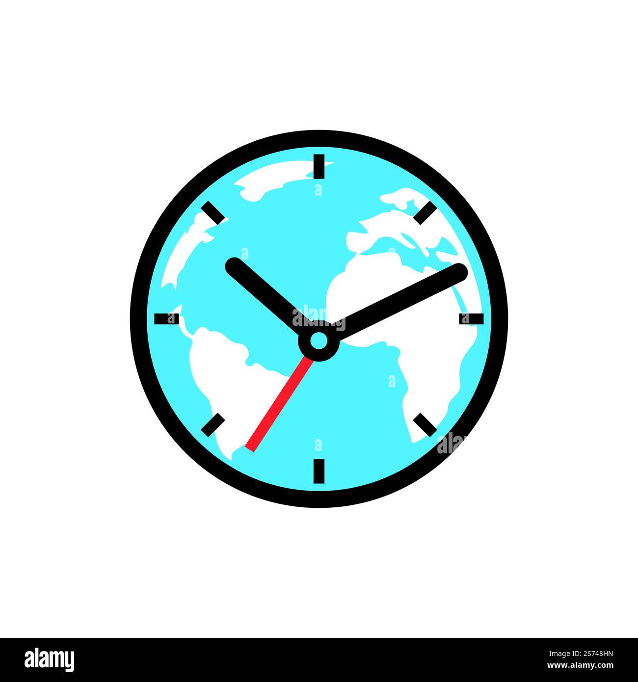 Time world vector logo design template. Time planet symbol or icon ...