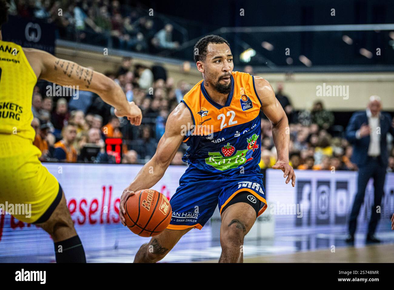 Rostock, Deutschland 18. Januar 2025: 1.BBL - 2024/2025 - Rostock ...