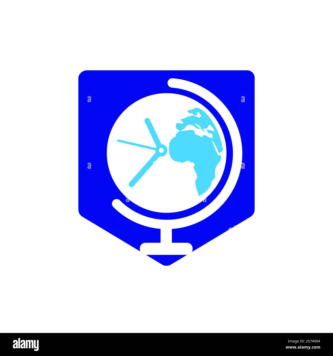 Time world vector logo design template. Time planet symbol or icon Stock Vector Image & Art - Alamy