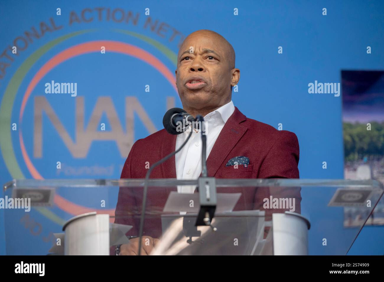 New York, United States. 18th Jan, 2025. NEW YORK, NEW YORK - JANUARY ...