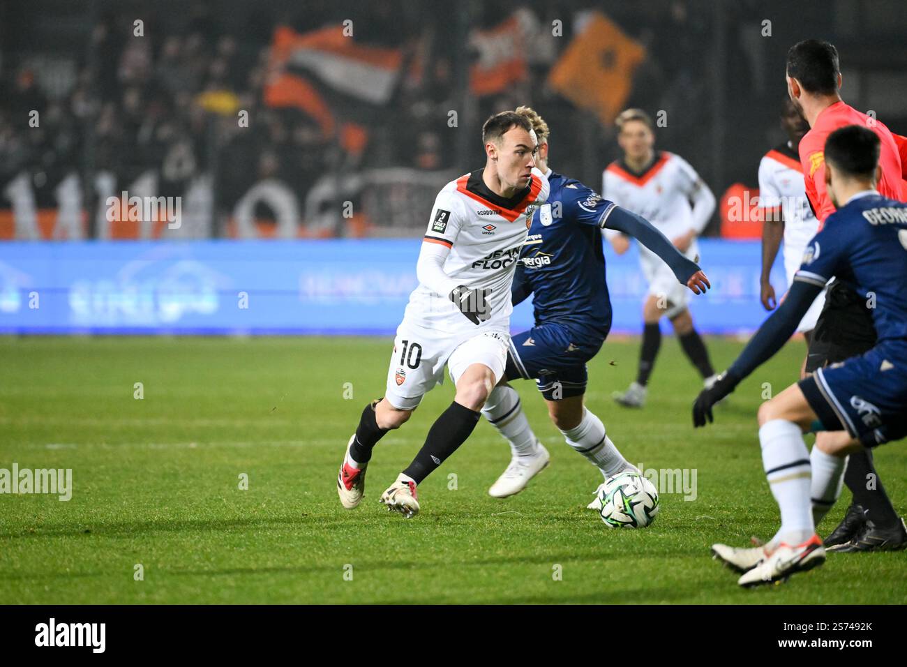 10 Pablo PAGIS (fcl) during the Ligue 2 BKT match between Dunkerque and ...