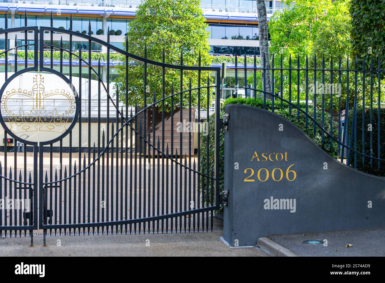 Windsor United Kingdom - August 13 2024; Ascot Racecourse Ornate ...