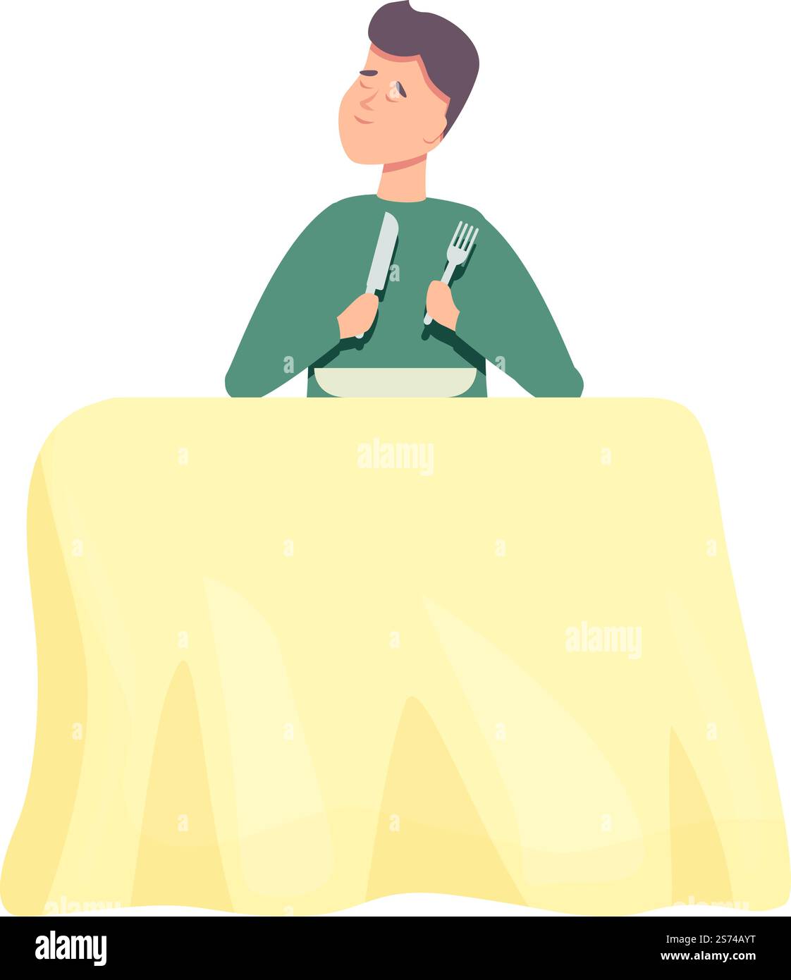 Boy food critic icon cartoon vector. Character review. Certificate ...