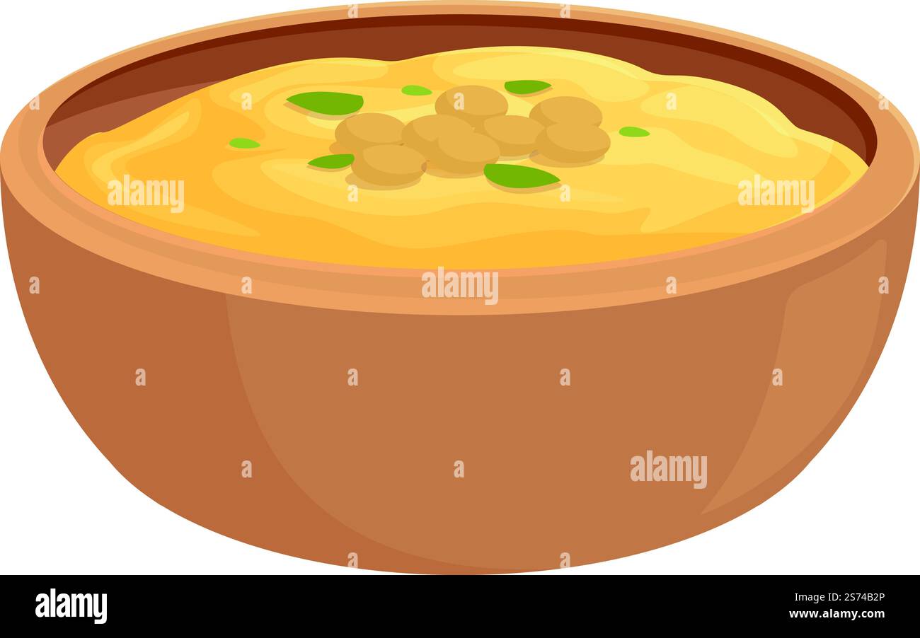 Hummus falafel icon cartoon vector. Pita bread. Bean snack. Hummus ...
