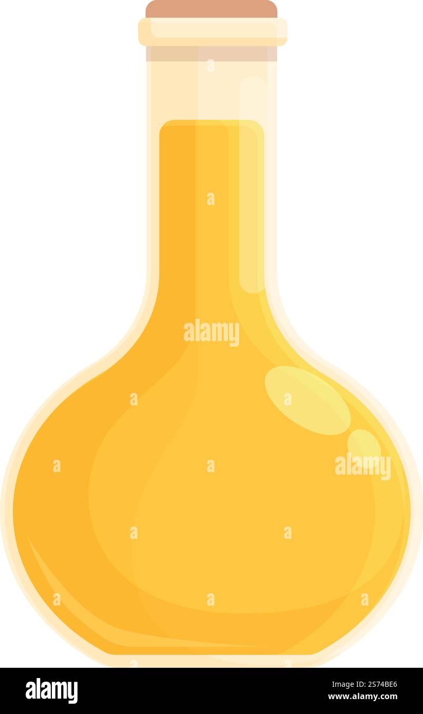 Oil pot icon cartoon vector. Palm food. Tropical extract. Oil pot icon ...