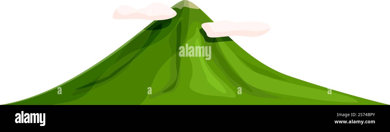 Philippines volcano icon cartoon vector. Culture travel. National map ...