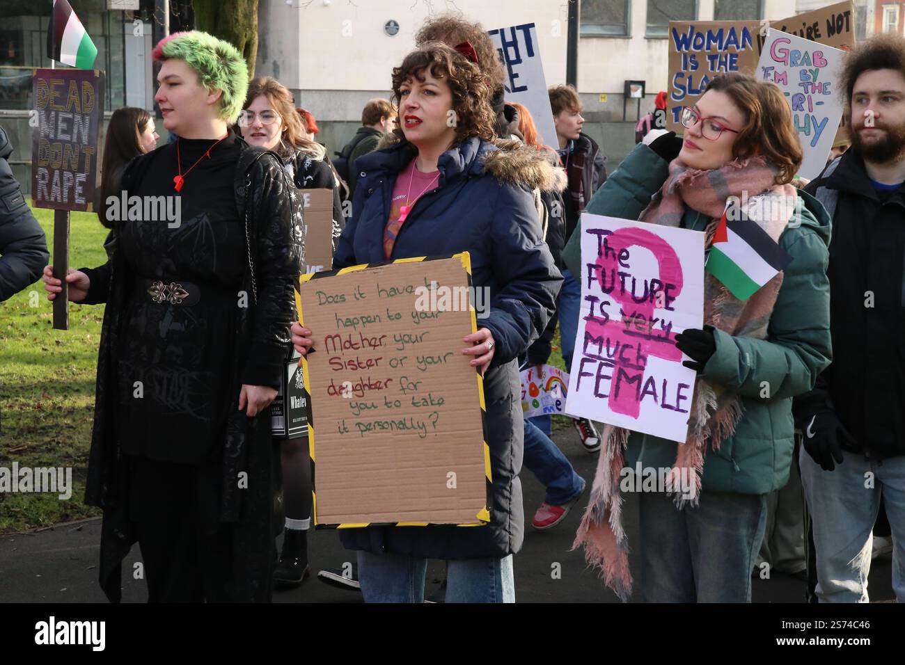 UK Women's march 18th January 2025 stand up against the erosion of ...