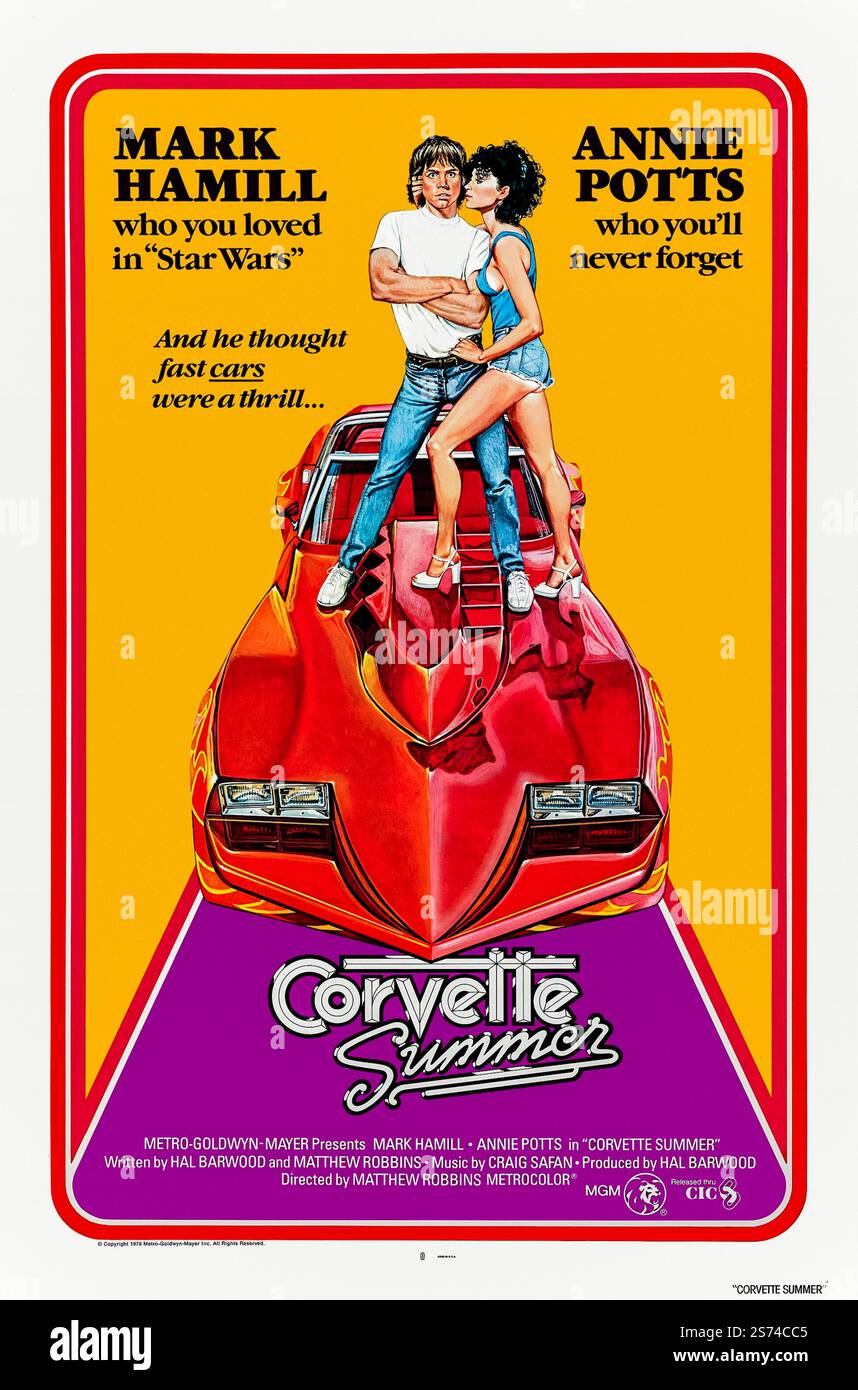 Corvette Summer (1978) directed by Matthew Robbins and starring Mark ...