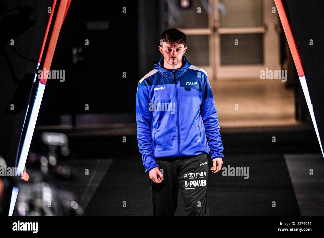 Giovanni Pavani of Italy Nationalteam during IHF Men's - Handball World ...