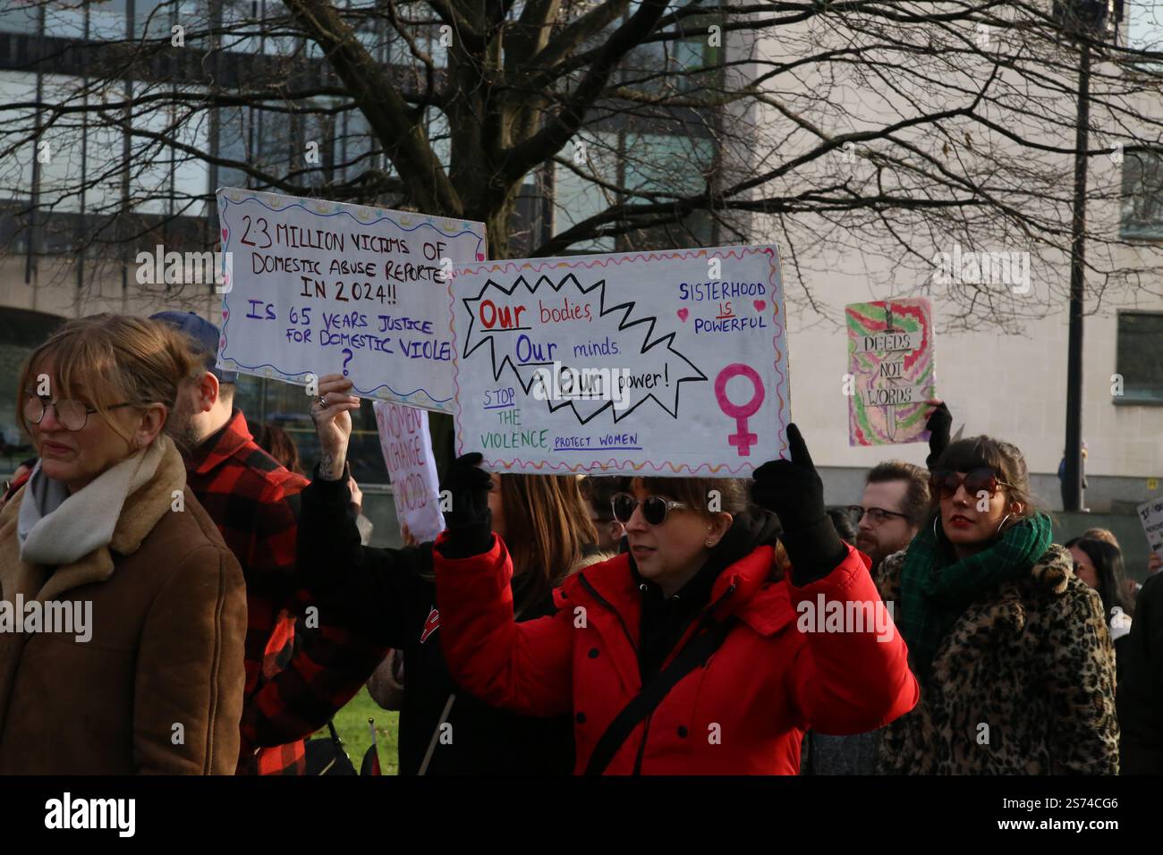 Newcastle upon Tyne, UK. 20th Jan 2025. UK Women's march 18th January ...