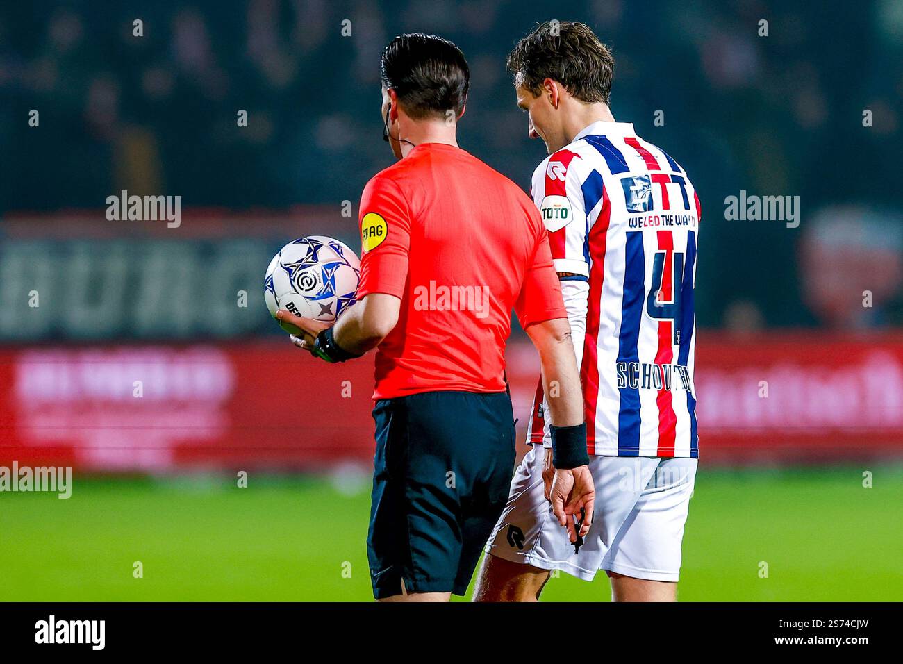 Tilburg, Netherlands. 18th Jan, 2025. TILBURG, 18-01-2025. Koning ...