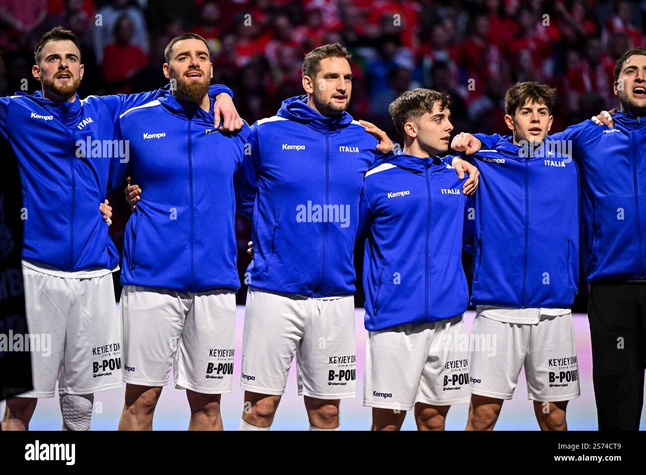 Herning, Denmark. 18th Jan, 2025. Gianluca Dapiran of Italy ...