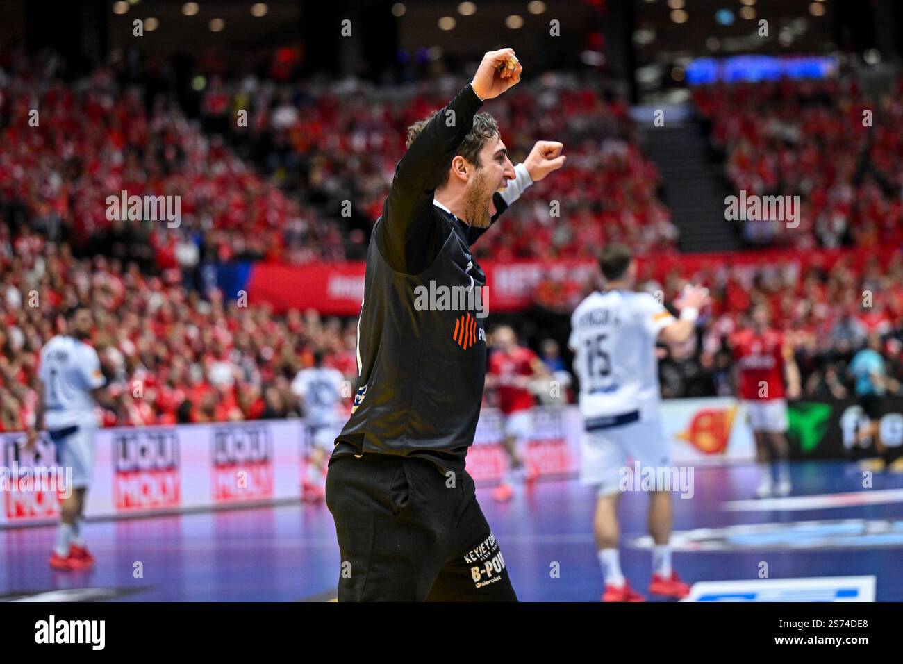 Domenico Ebner of Italy Nationalteam during IHF Men's - Handball World ...