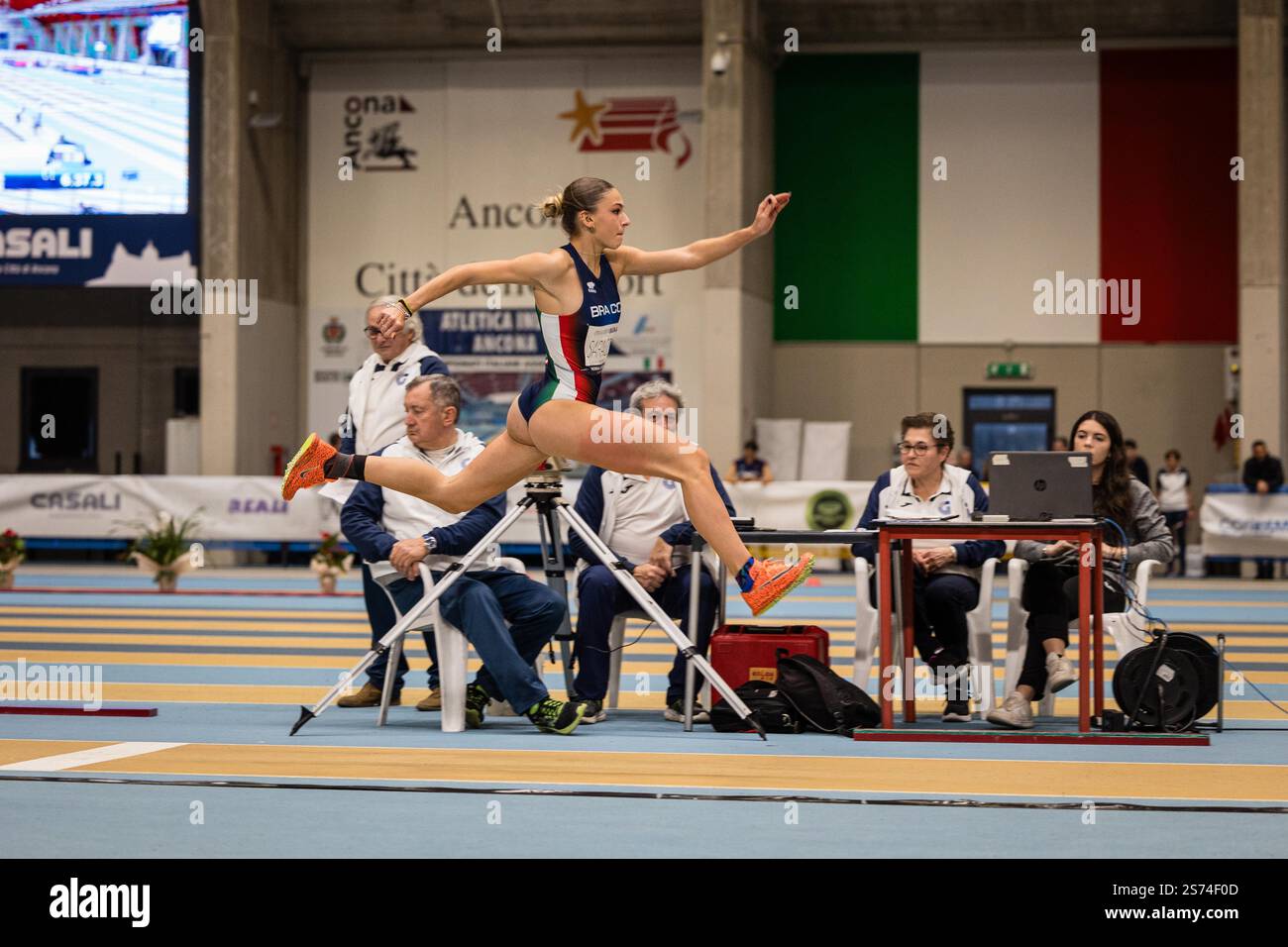 Ancona, Italy. 18th Jan, 2025. Erika Saraceni during IV° Memorial ...