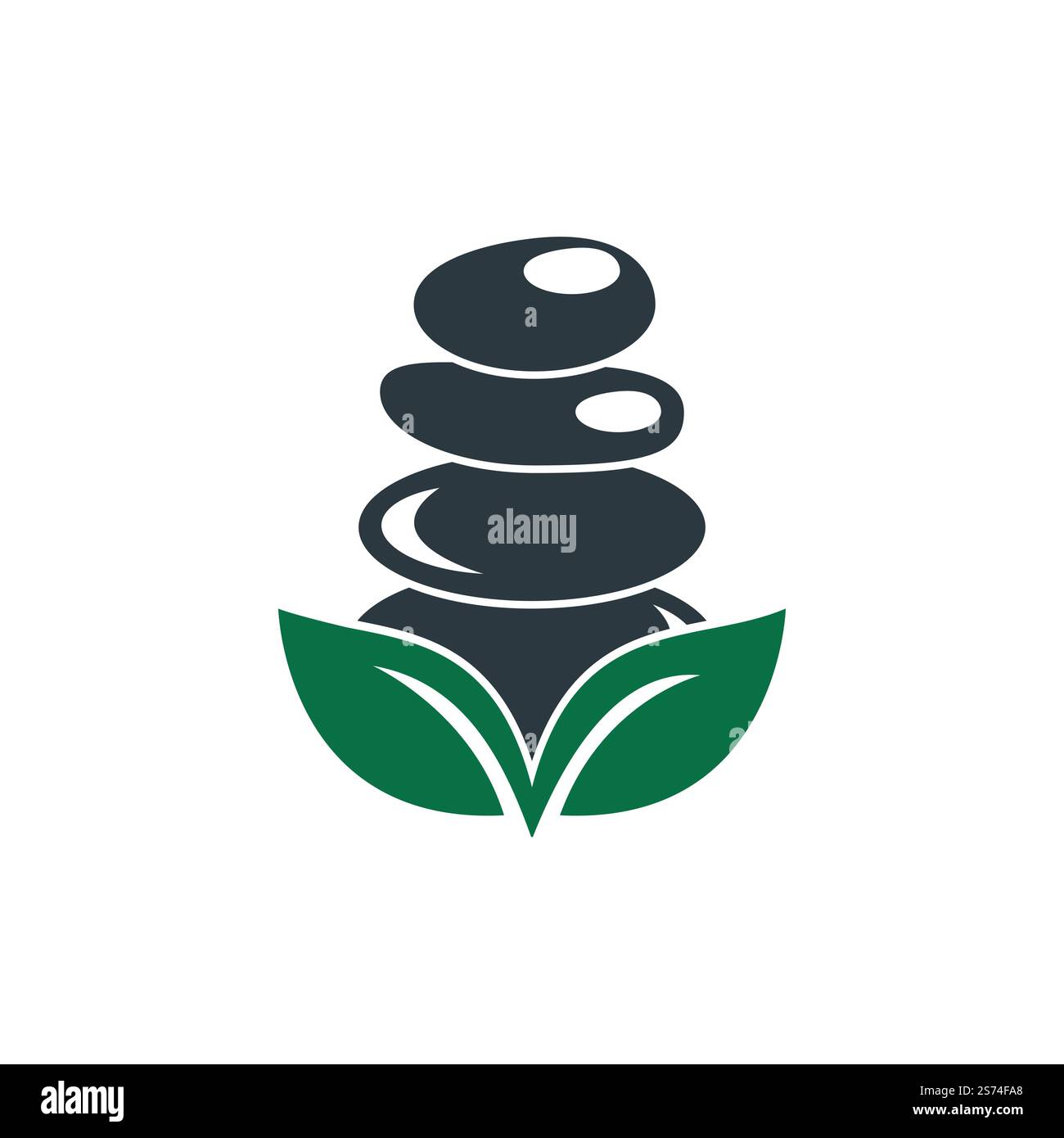 Spa and meditation vector logo design. Zen and wellness logo concept ...
