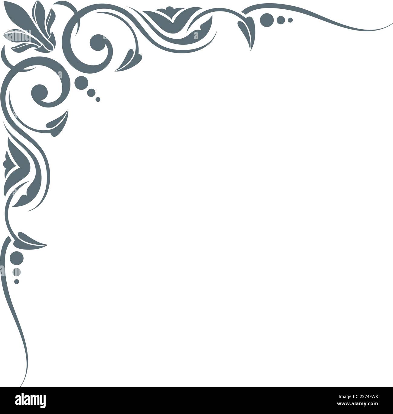 Motif design on border Cut Out Stock Images & Pictures - Alamy