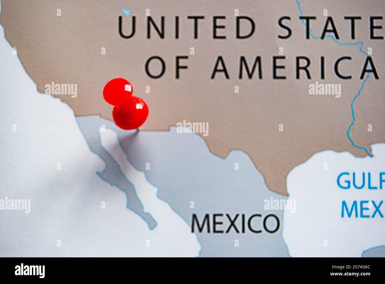 Southern states map usa hi-res stock photography and images - Alamy