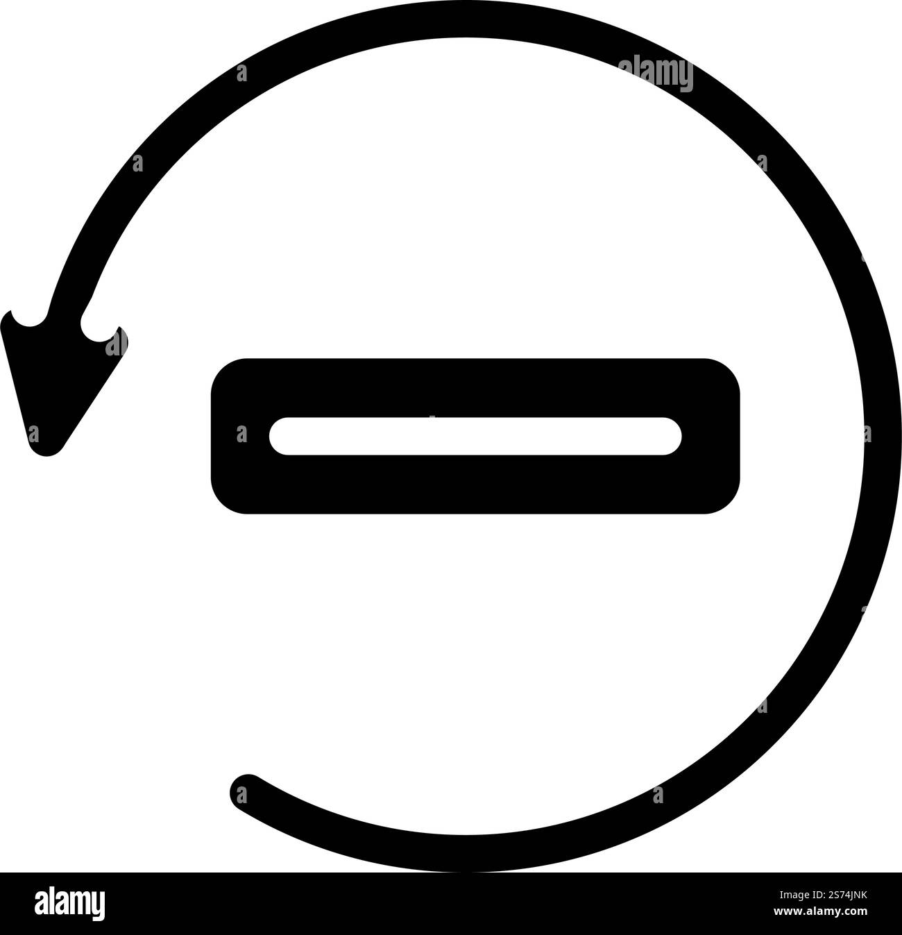 reset password glyph icon vector. reset password sign. isolated symbol ...