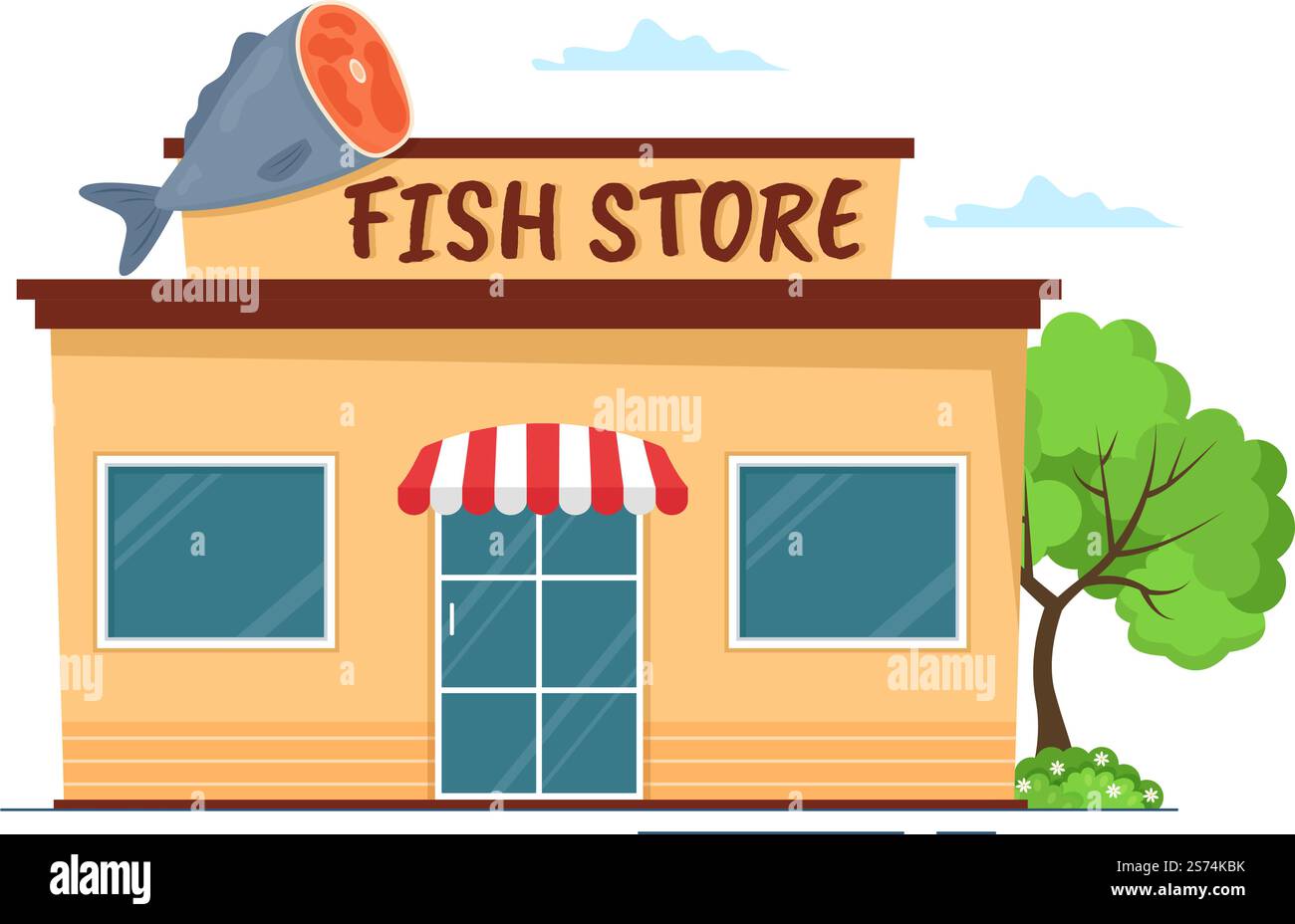 Fish Store to Market Various Fresh and Hygienic Products Seafood in ...