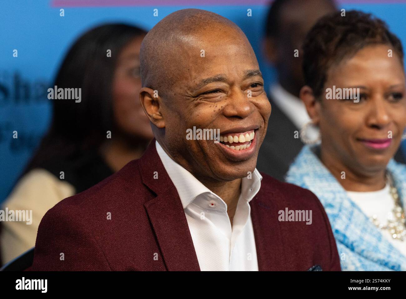 New York, NY, 18 January 2025: Mayor Eric Adams attends National Action ...