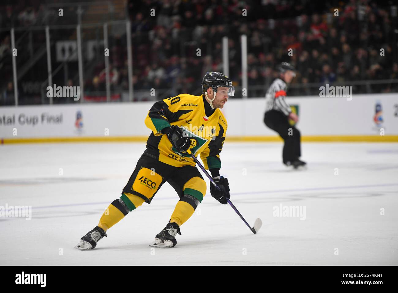 Vindico Arena, Cardiff, UK. 18th Jan, 2025. IIHF Continental Cup Ice ...