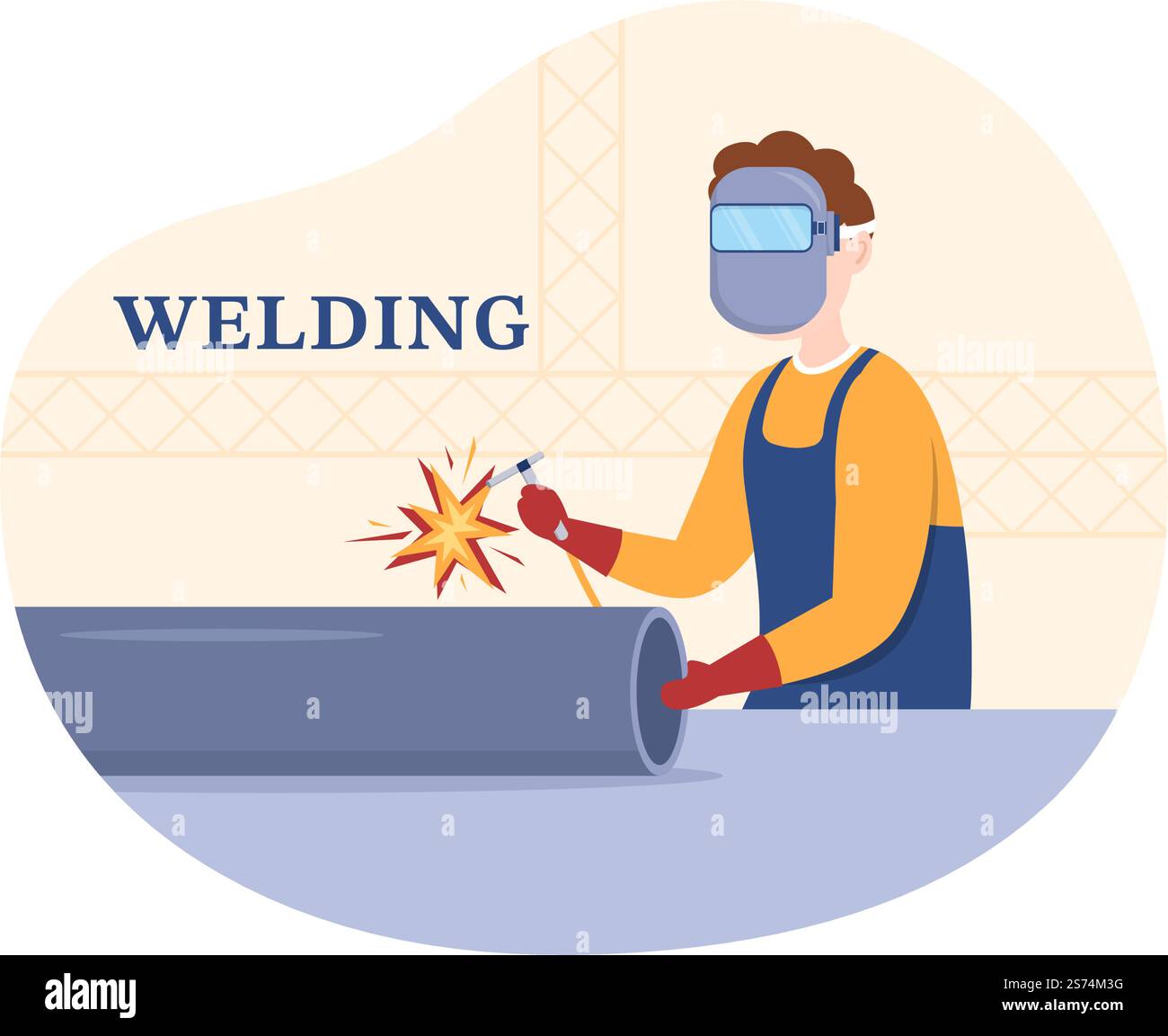 Welding Service with Professional Welder Job Weld Metal Structures ...