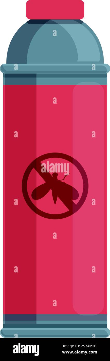 Sprayer icon cartoon vector. Insect protection. Anti control. Sprayer ...