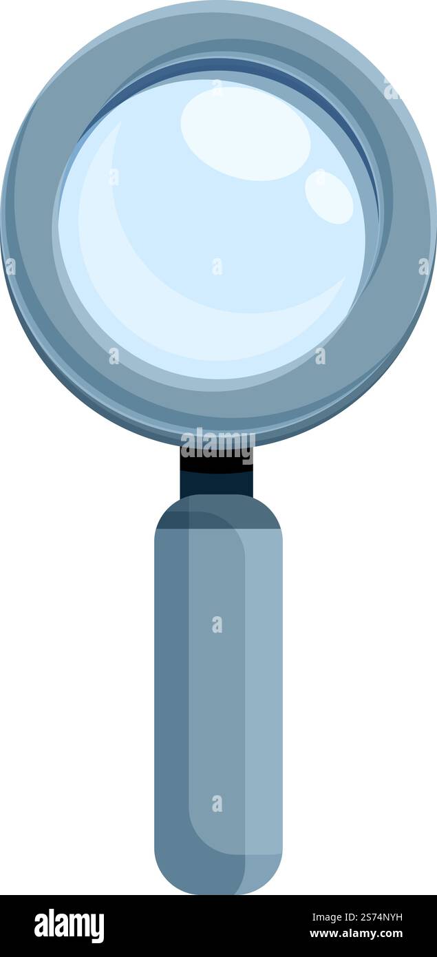 Loupe icon cartoon vector. Detective lens. Hand thief. Loupe icon ...