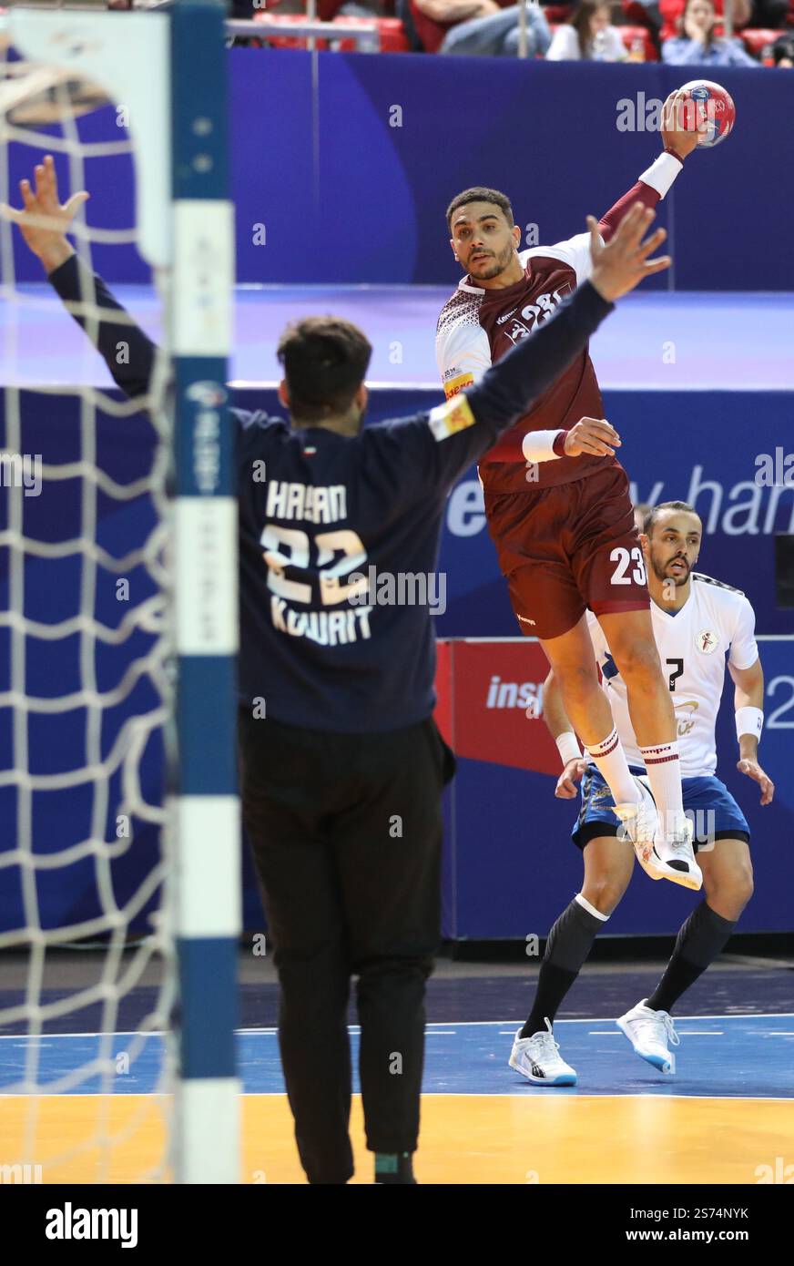 Porec, Croatia. 18th Jan, 2025. POREC, CROATIA - JANUARY 18: Allaedine ...