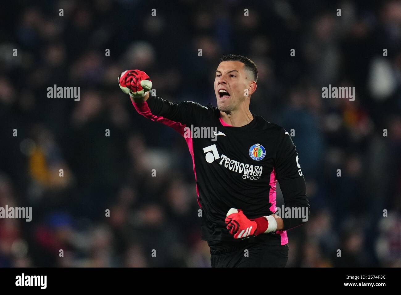 David Soria of Getafe CF during the La Liga EA Sports, date 20 between ...