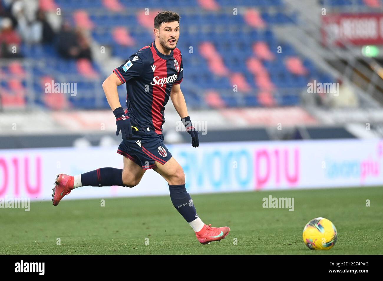 Riccardo Orsolini (Bologna Fc) in action during Bologna FC vs AC Monza, Italian soccer Serie A ...
